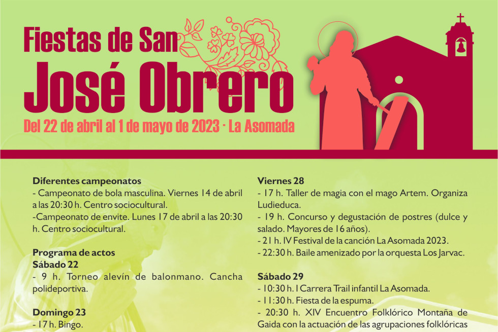 Comienzan las fiestas de La Asomada en honor a San José Obrero | Diario ...