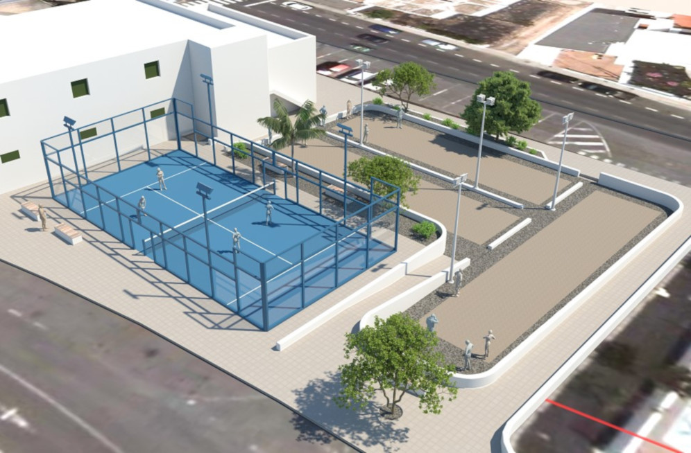 Tinajo licita la reforma de la pista deportiva, cancha de bolas y una ...