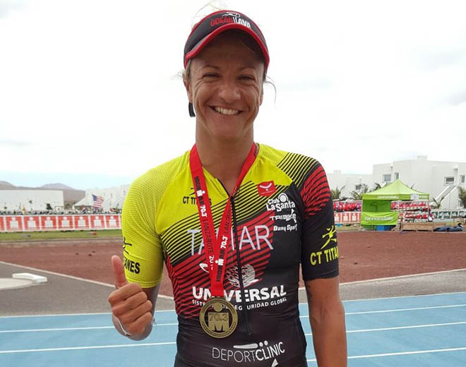 La lanzaroteña Tamar González se clasifica para el Mundial 70.3 de ...
